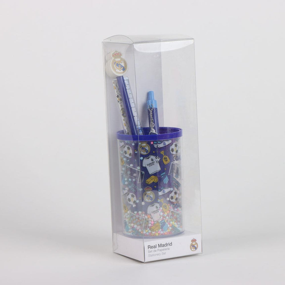 Pencil Holder Multicolor Stationery Set – The Official Real Madrid CF ...
