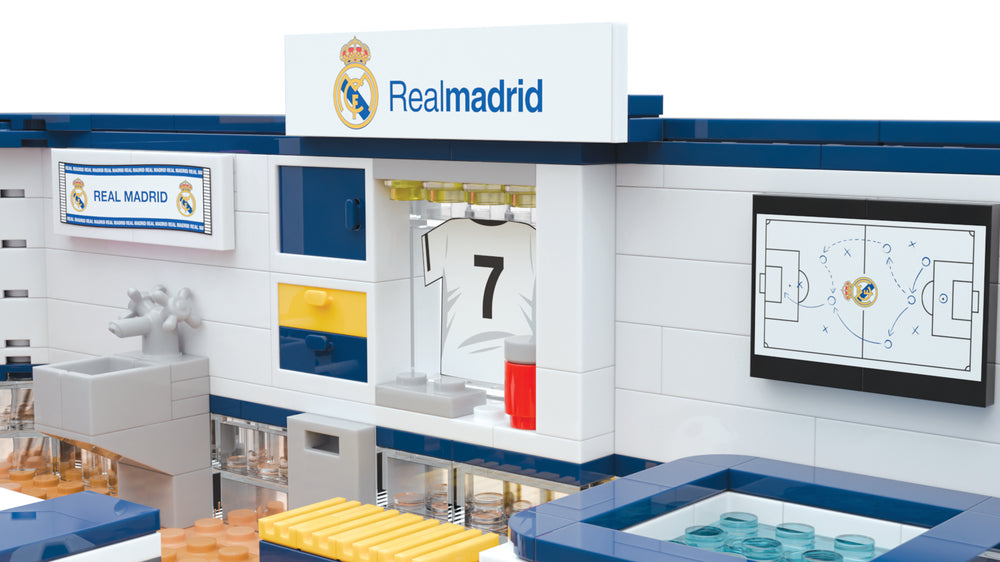 Stadium Locker Room Puzzle Set 440 Pieces – Official Real Madrid Store
