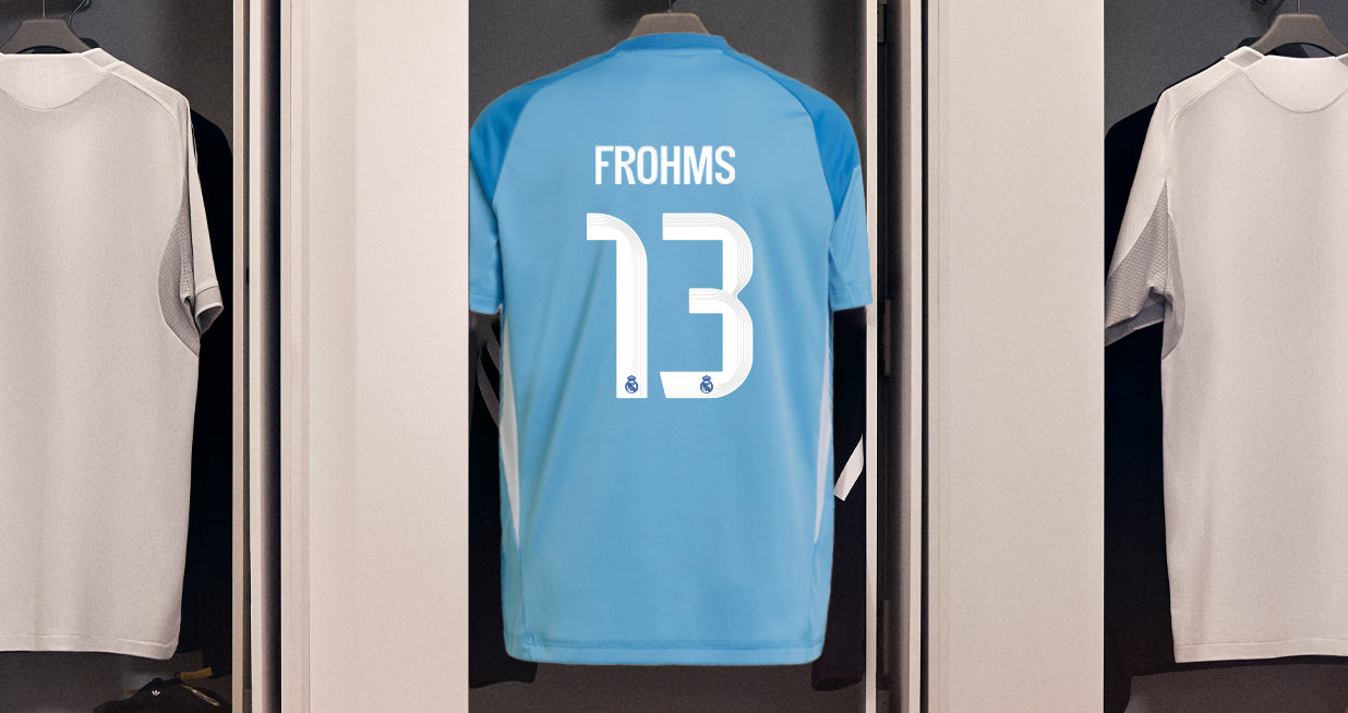 Frohms Real Madrid Camisolas e Equipamentos de Futebol Real Madrid – A ...
