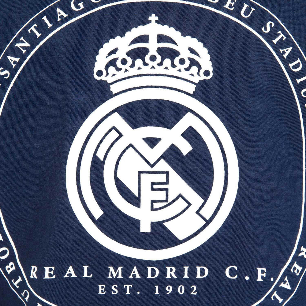 Kids Crest Print Pyjama Navy/Orange – The Official Real Madrid CF ...