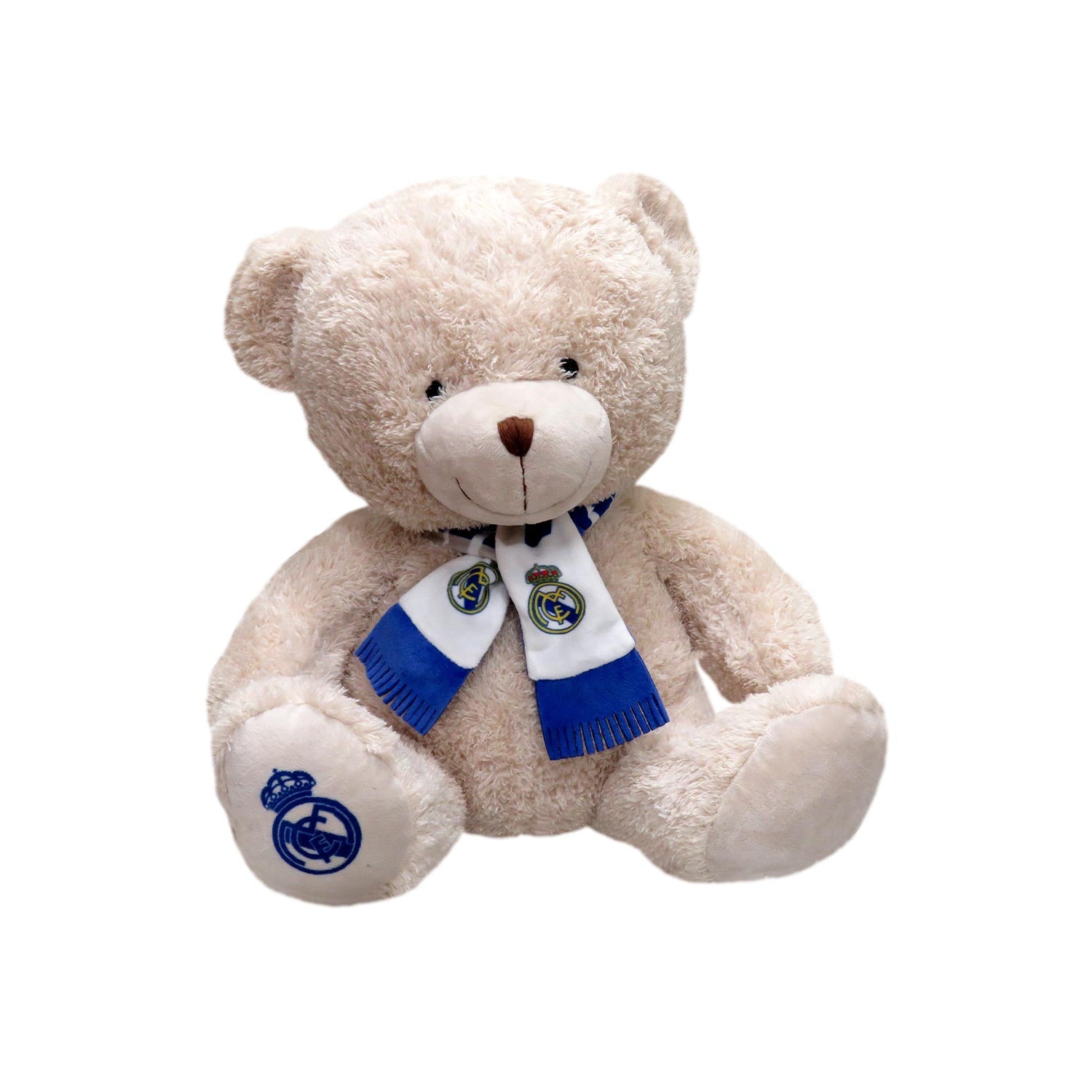 Real Madrid Scarf 35cm Teddy Bear – The Official Real Madrid CF Online ...