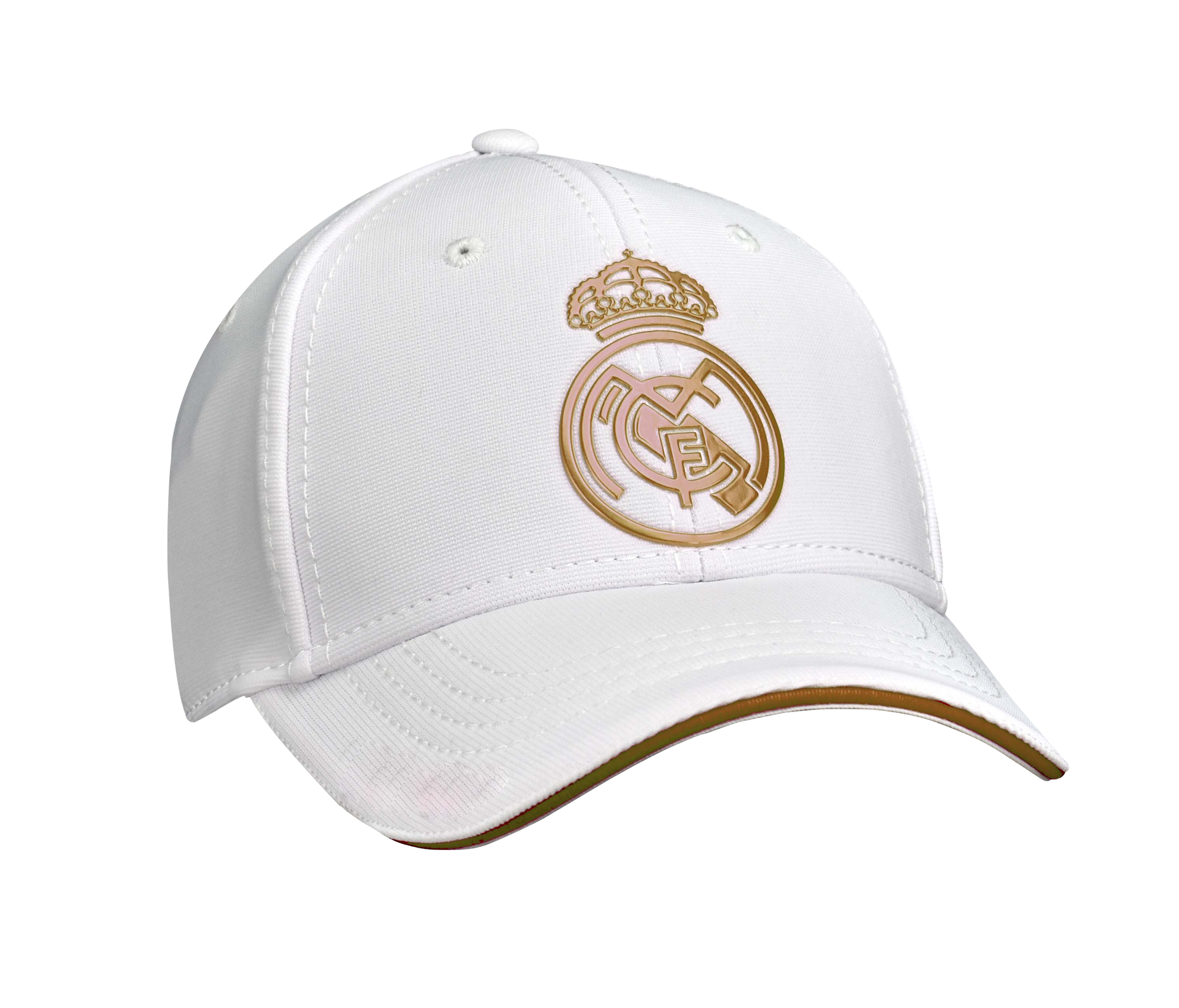 Real Madrid Crest Logo Cap Junior - White – The Official Real Madrid CF ...