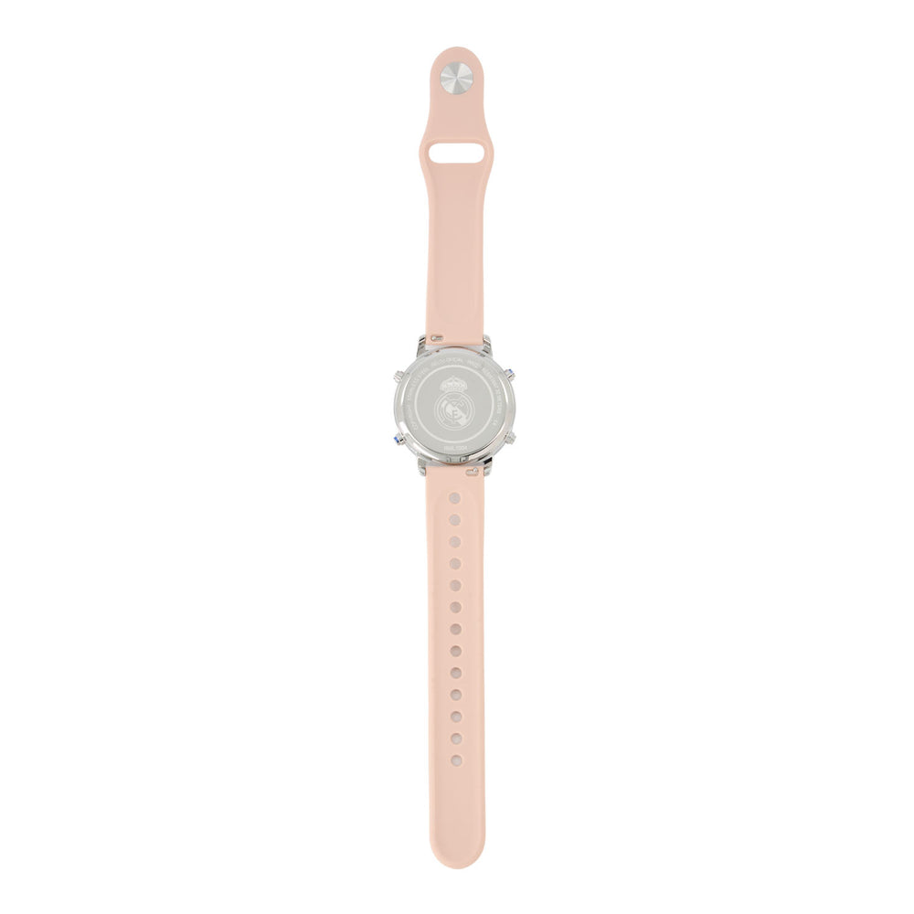 Small Digital Watch Silicone Strap Pink – Real Madrid UK Store
