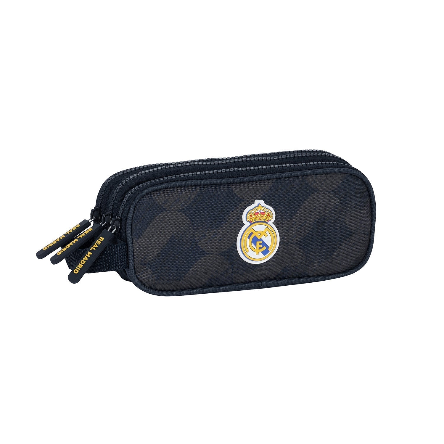 Triple Pencil Case Navy/Gold – The Official Real Madrid CF Online Store