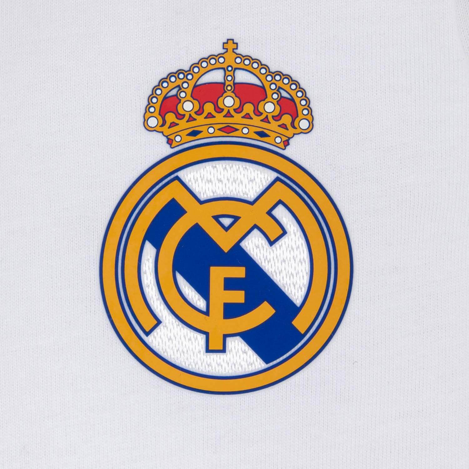 Kids Essentials Color Crest T-Shirt White – The Official Real Madrid CF ...