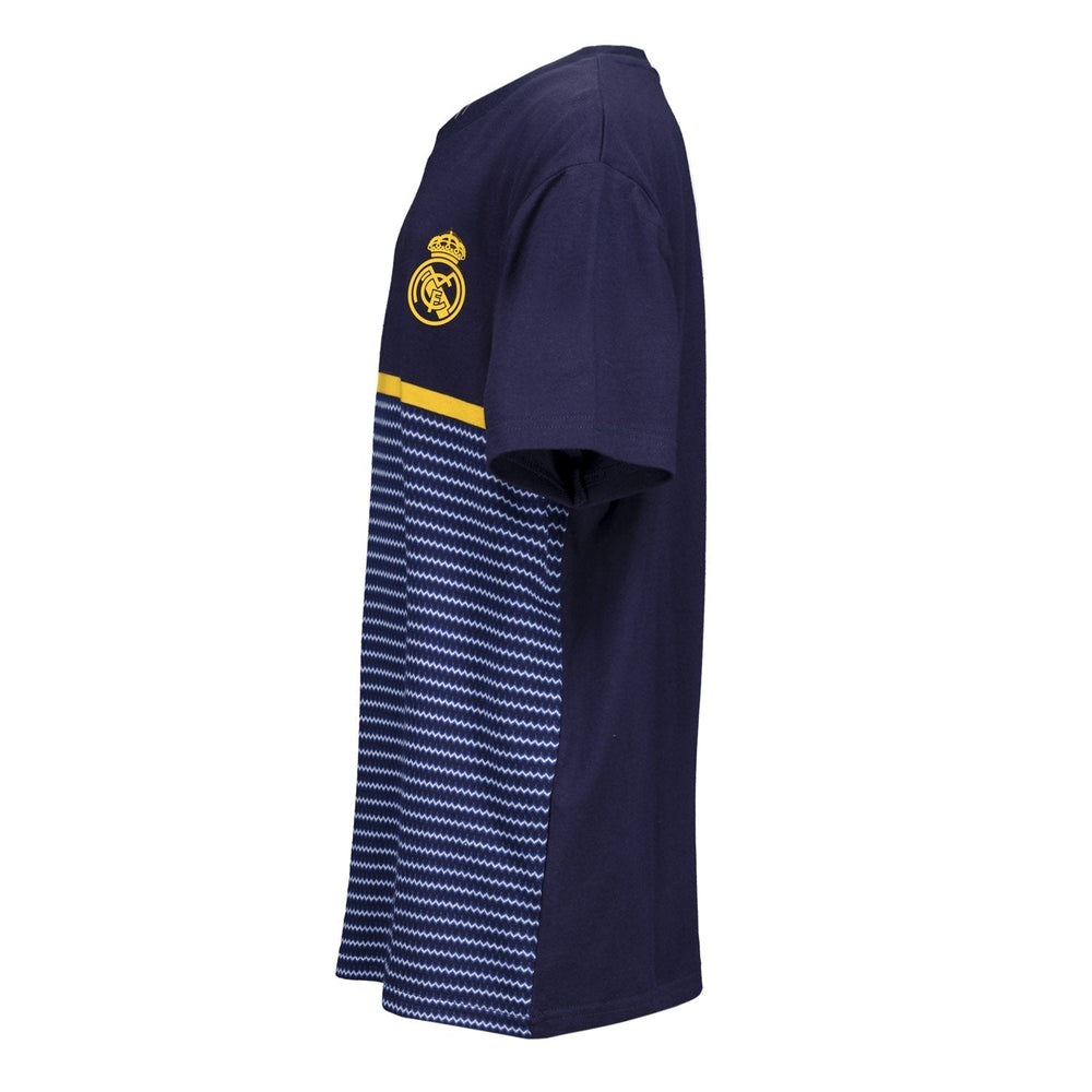 Kids Kids on Tour Real Madrid Horizontal Stripe T-Shirt Jacquard – The ...