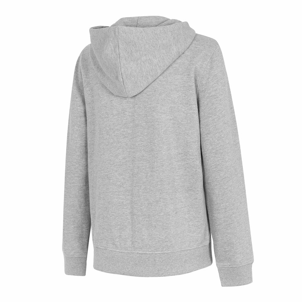 Womens Essentials Full Zip Hoody Light Grey – The Official Real Madrid ...
