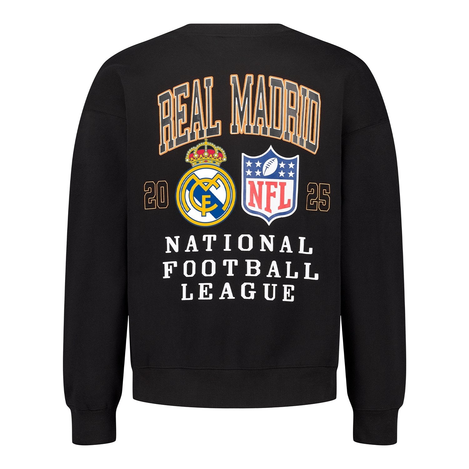Sweatshirt Homem Real Madrid x NFL Preta – A Loja Online Oficial do ...