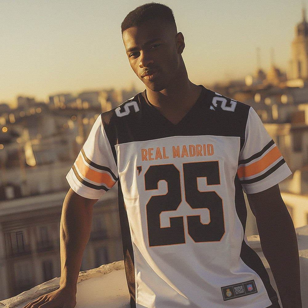 Mens Real Madrid x NFL Shirt White – The Official Real Madrid CF Online ...