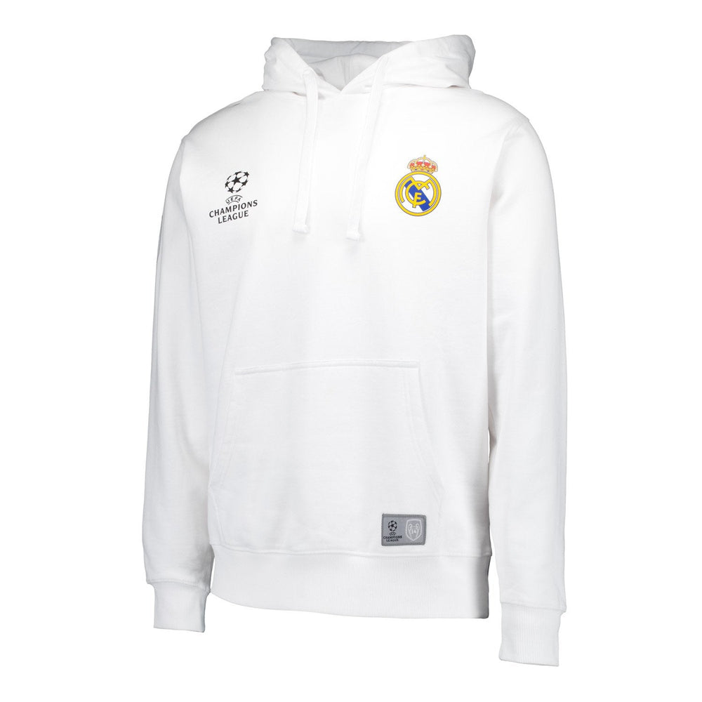 Mens UCL 14 Champions Hoodie White – The Official Real Madrid CF Online ...