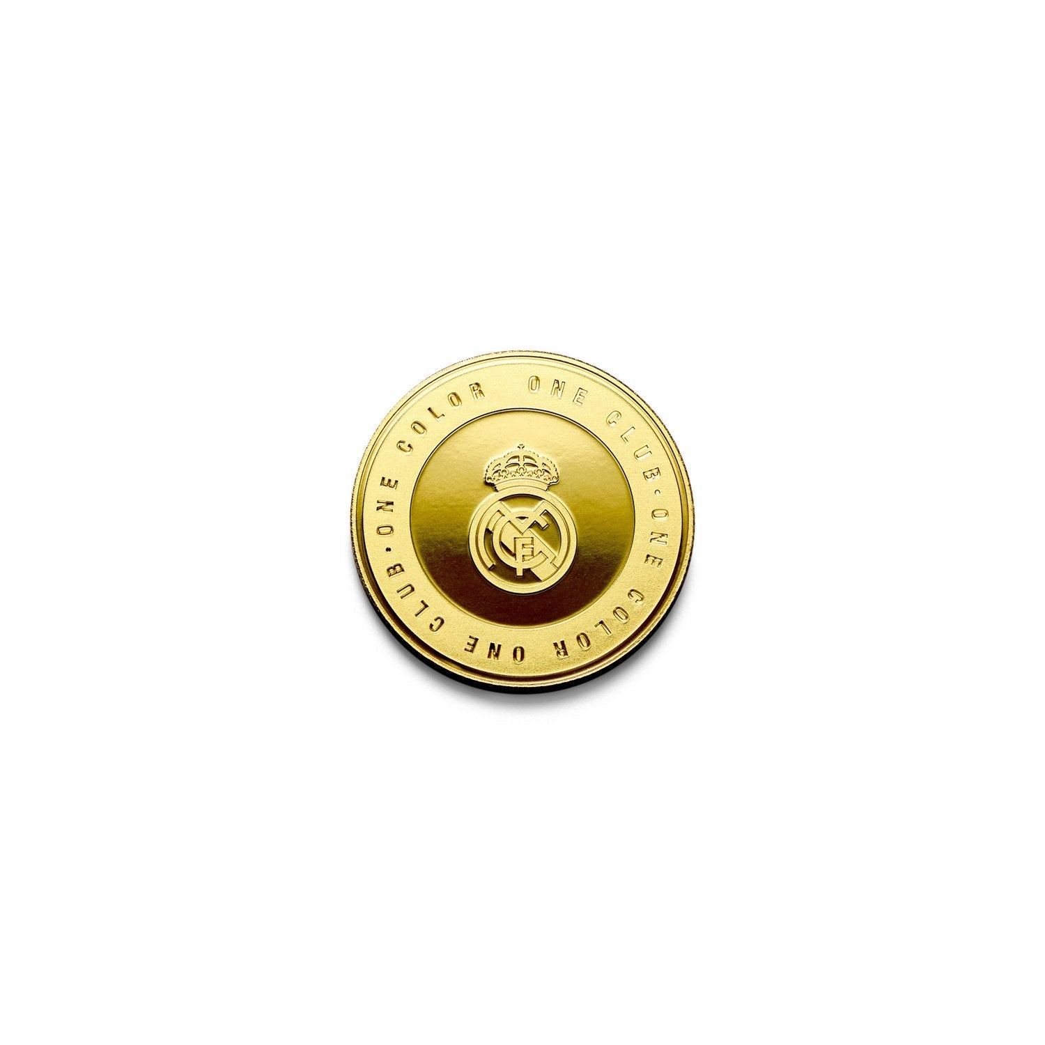 One Club One Color Collectible Coin Gold – The Official Real Madrid CF ...