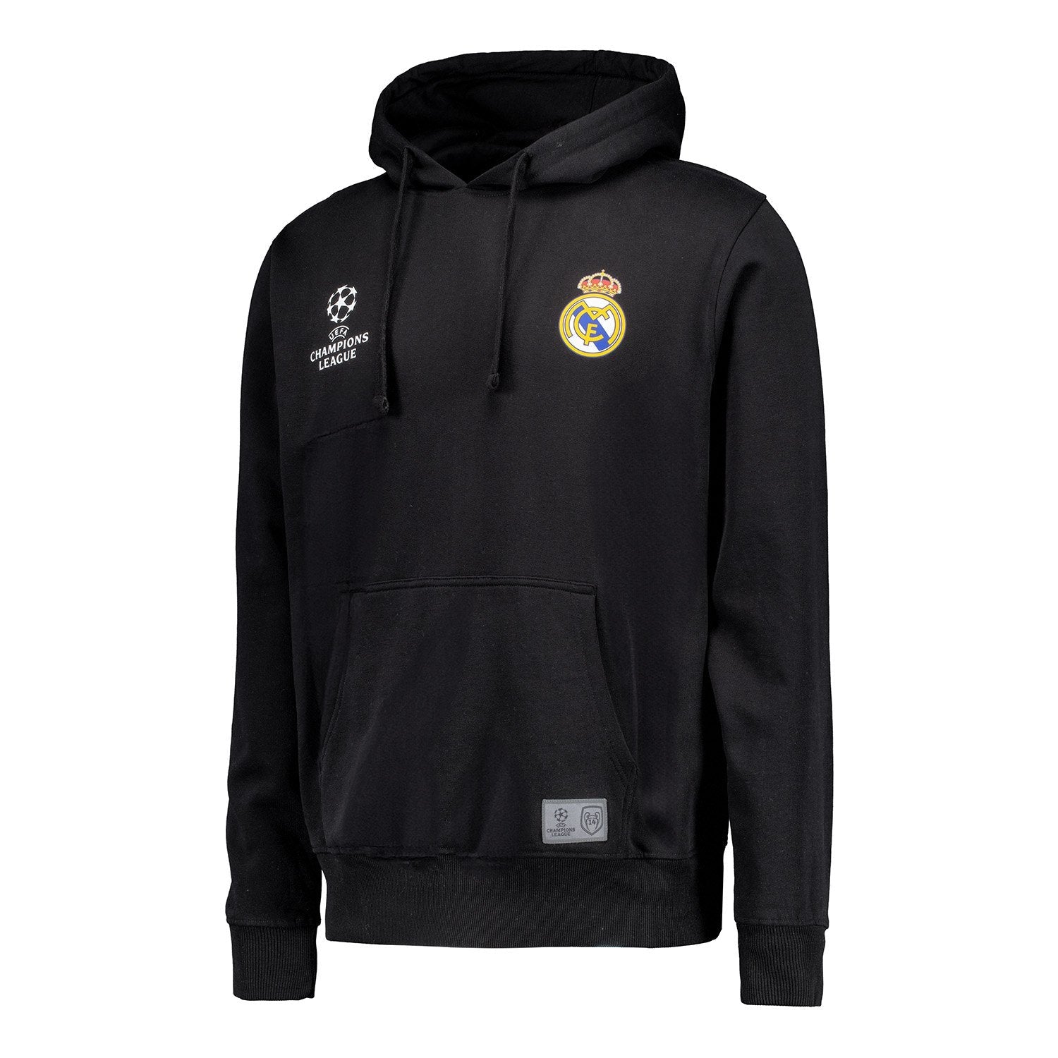 Mens UCL 14 Champions Hoodie Black – The Official Real Madrid CF Online ...