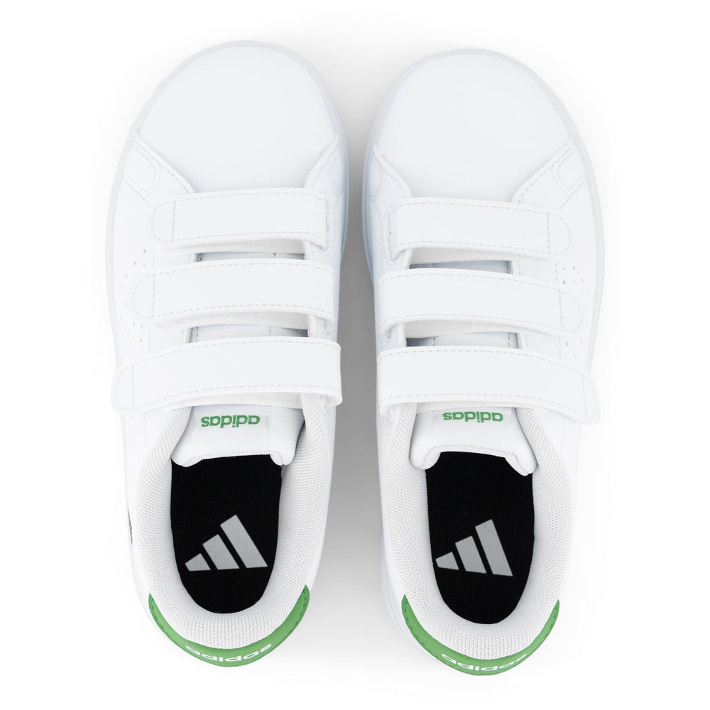 adidas Kids Advantage 2.0 Shoes White/Green – The Official Real Madrid ...