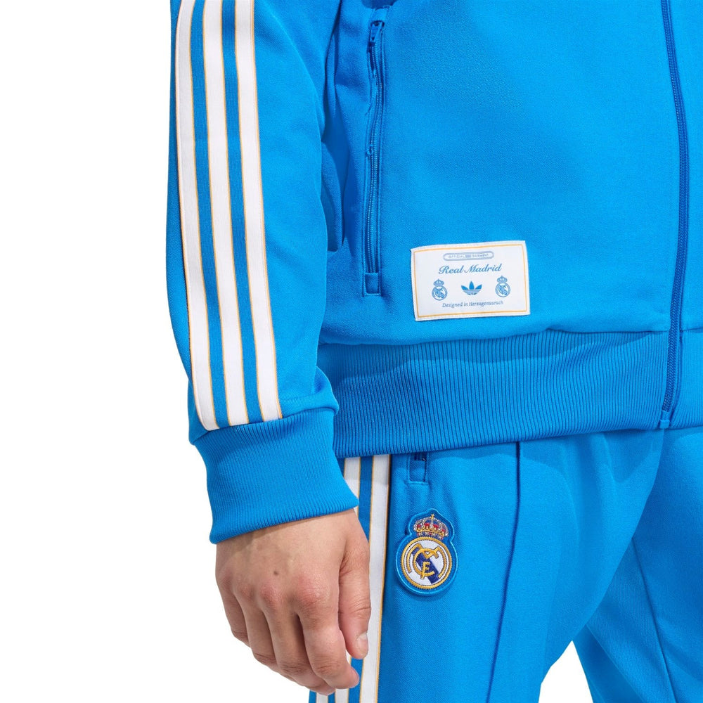 Mens adidas Originals Terrace Icons Track Top 25/26 Blue – The Official ...