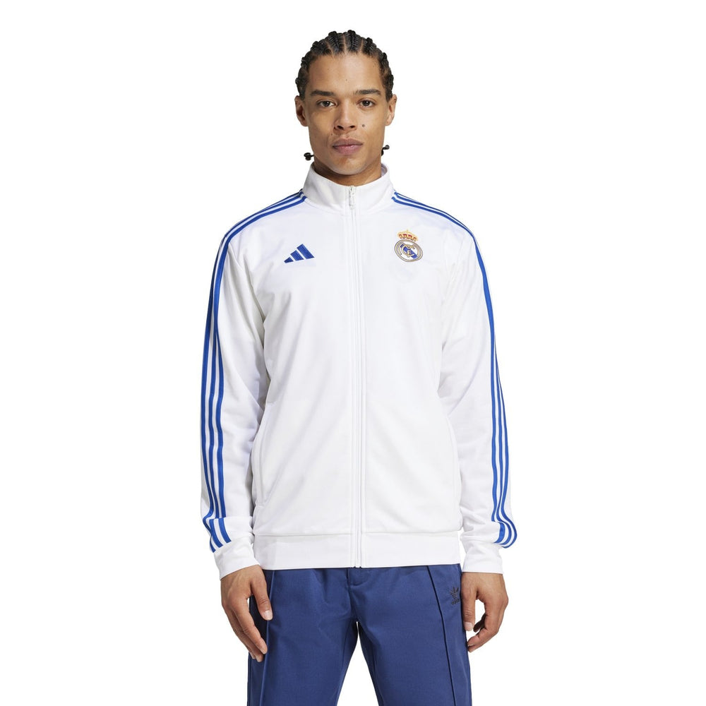 Mens adidas DNA Track Top 25/26 White – The Official Real Madrid CF ...