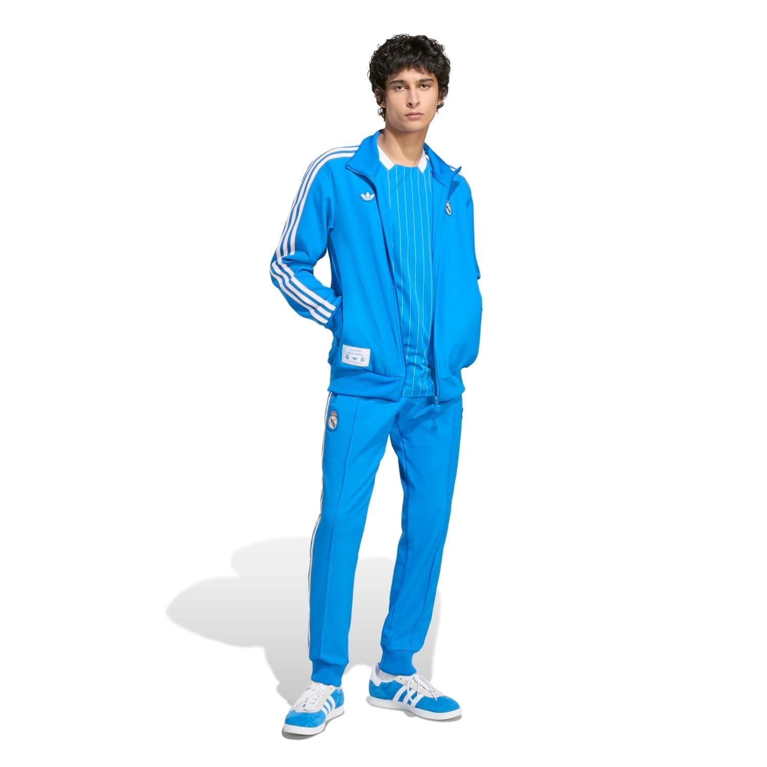 Herren adidas Originals Terrace Icons Track Top 25/26 Blau – Der ...