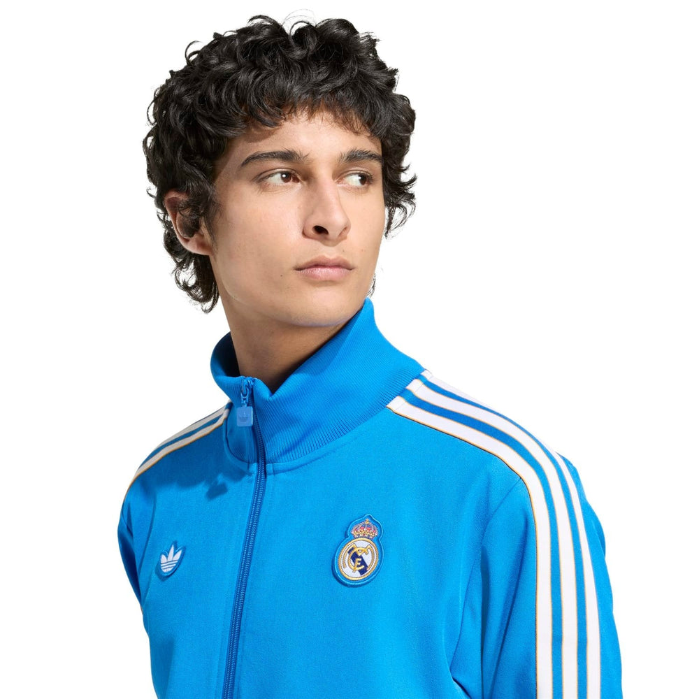 Mens adidas Originals Terrace Icons Track Top 25/26 Blue – The Official ...