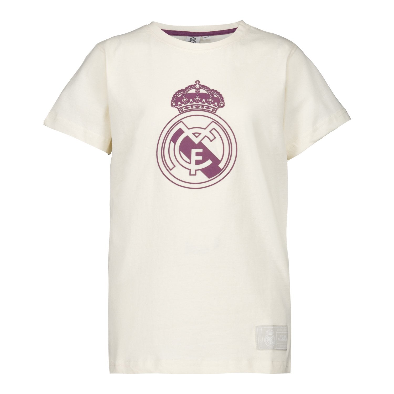 Kids Color Crest T-Shirt Off White Real Madrid – The Official Real ...