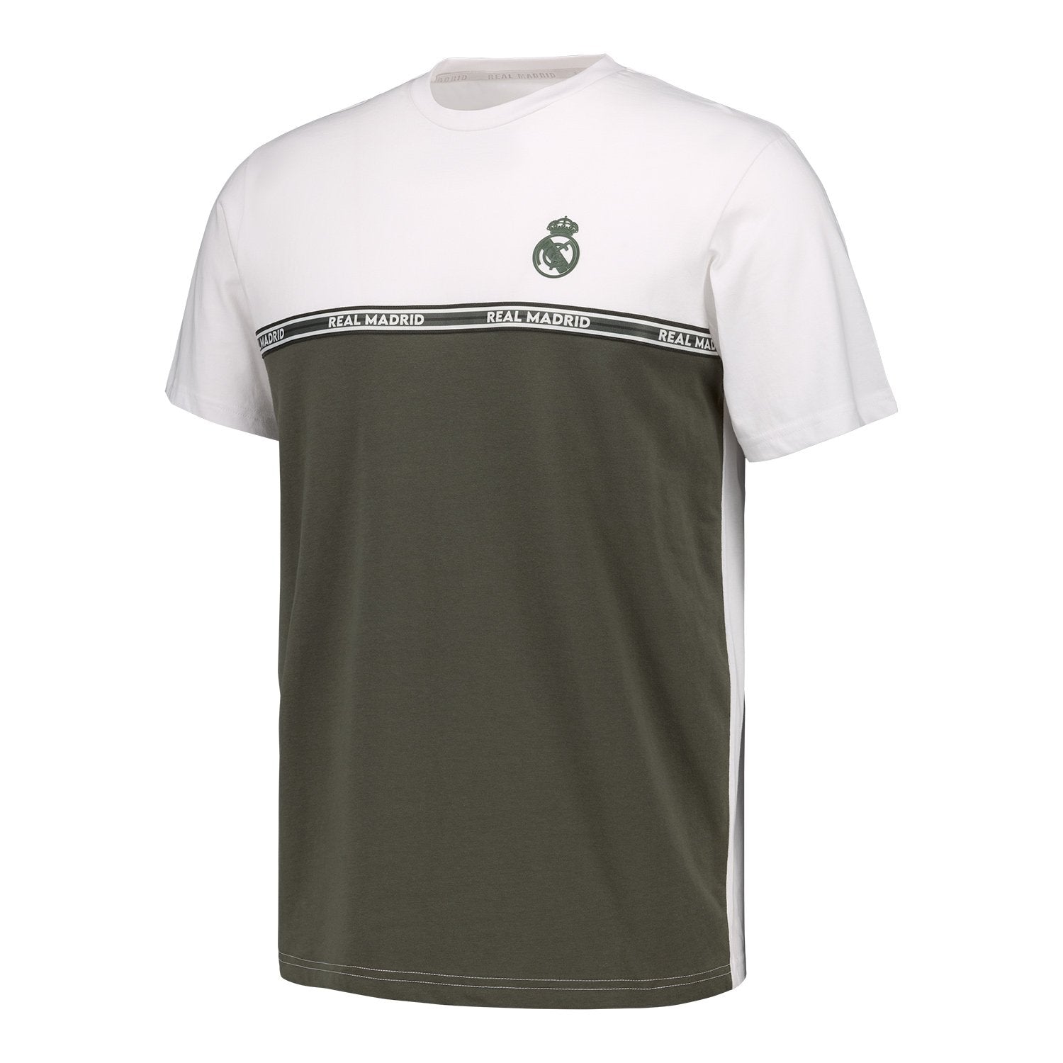 Mens Tape Block T-Shirt White – The Official Real Madrid CF Online Store